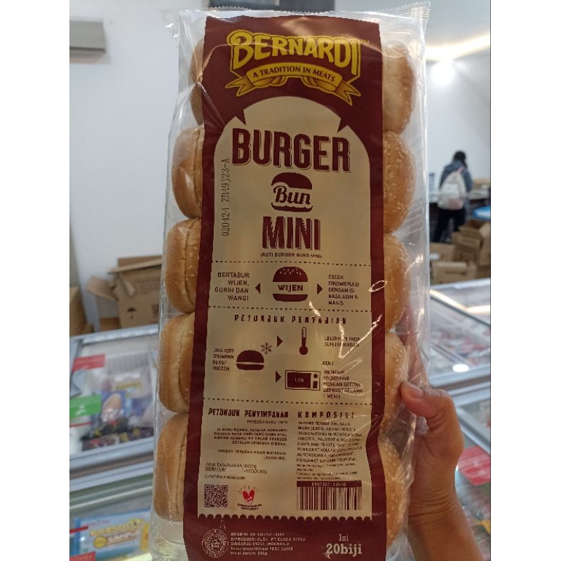 Jual BERNARDI BURGER MINI WIJEN 20bj (9930101125) | Shopee Indonesia