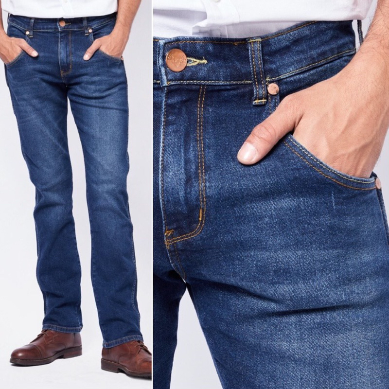 Jual CELANA JEANS WRGR SPENCER B01A22 | Shopee Indonesia