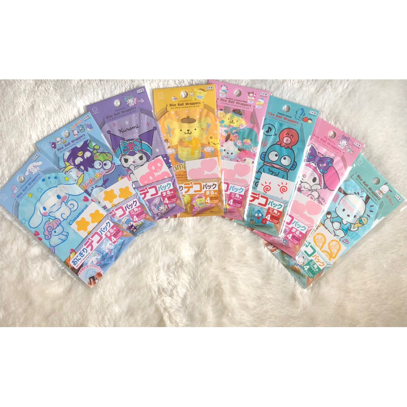 Jual rice ball wrappers sanrio kuromi pochacco my melody hangyodon ...