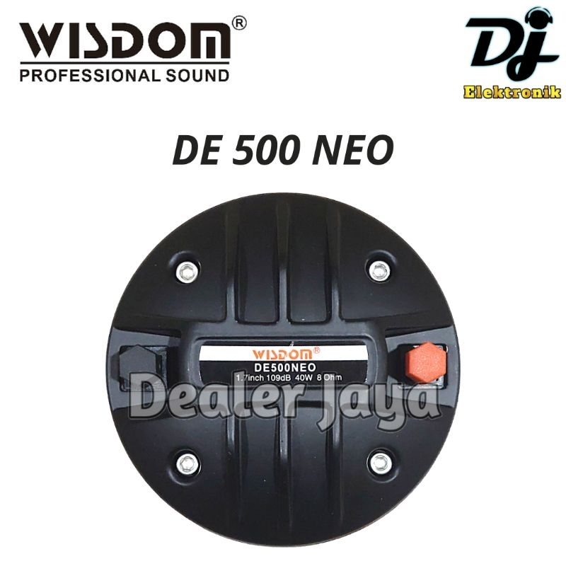 Jual Tweeter / Driver Wisdom DE 500 NEO / DE500 NEO / DE500NEO | Shopee ...