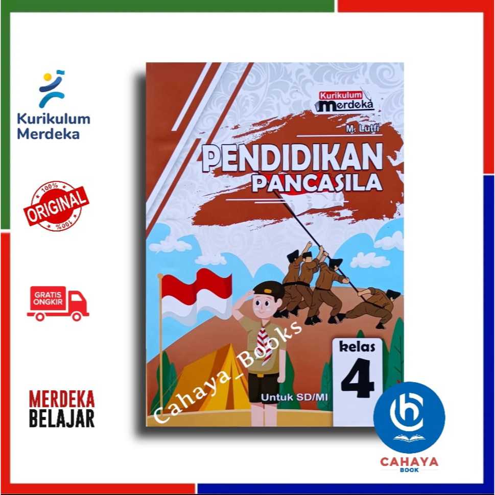Jual Buku Siswa Pendidikan Pancasila Kelas 4 SD/MI Kurikulum Merdeka | Shopee Indonesia