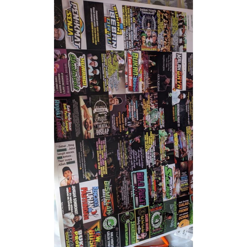 Jual stiker azzahir, dekengane pusat, syekher mania, mafia sholawat dll ...