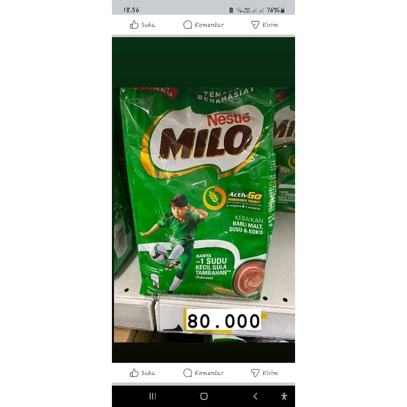 Jual milo 1box | Shopee Indonesia