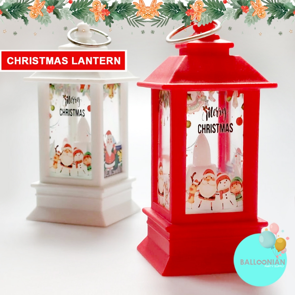 Jual Christmas Lantern LED/Lentera Natal/Lampu Xmas/Hiasan Natal ...