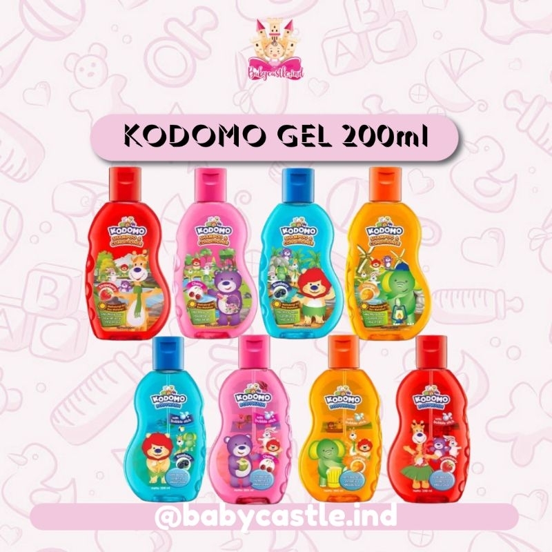 Jual [BABYCASTLE] Kodomo Kids Body Wash / Shampoo & Conditioner Gel Sampo Anak Strawberry ...