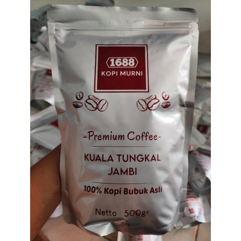 Jual Kopi Bubuk Premium 1688 Khas Kuala Tungkal Jambi 500 Gram | Shopee ...