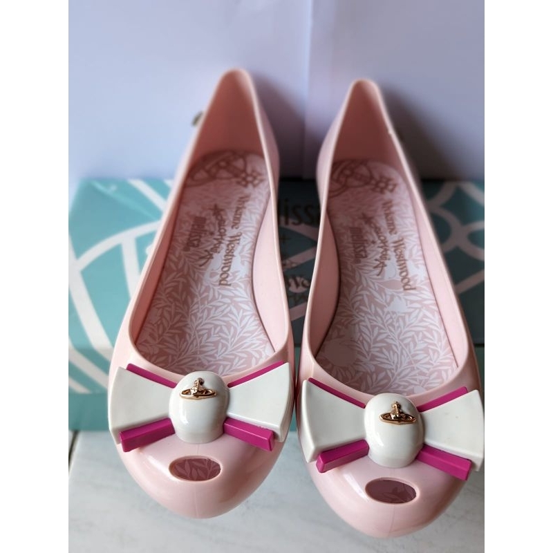 Jual NEW Sepatu Flat Vivienne Westwood Melissa/ Sepatu Melissa warna ...