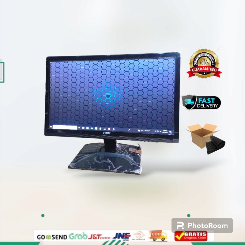Jual Monitor LED 19 inch wide Zyrex Murah model ZM865 | Shopee Indonesia