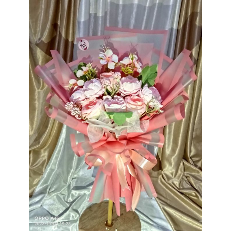 Jual (FREE CARD+PACKING KARDUS) BUKET BUNGA ARTIFICIAL PALSU SPESIAL ...