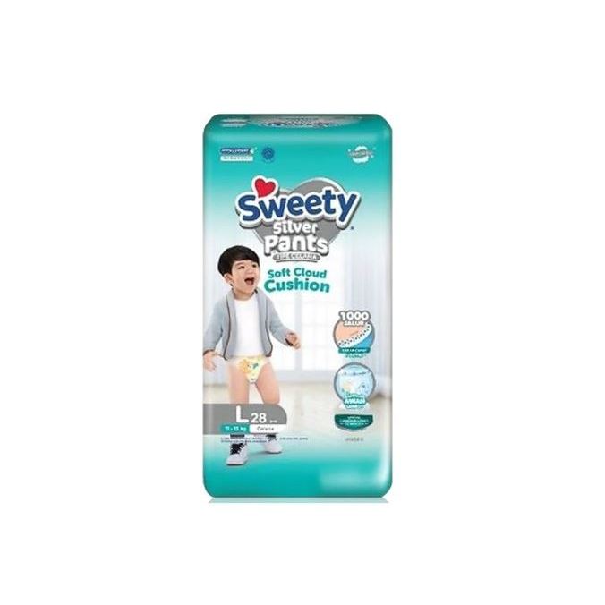 Jual Popok / Sweety Silver Pants Soft Cloud Jumbo Pack / S66 M28 M60 ...