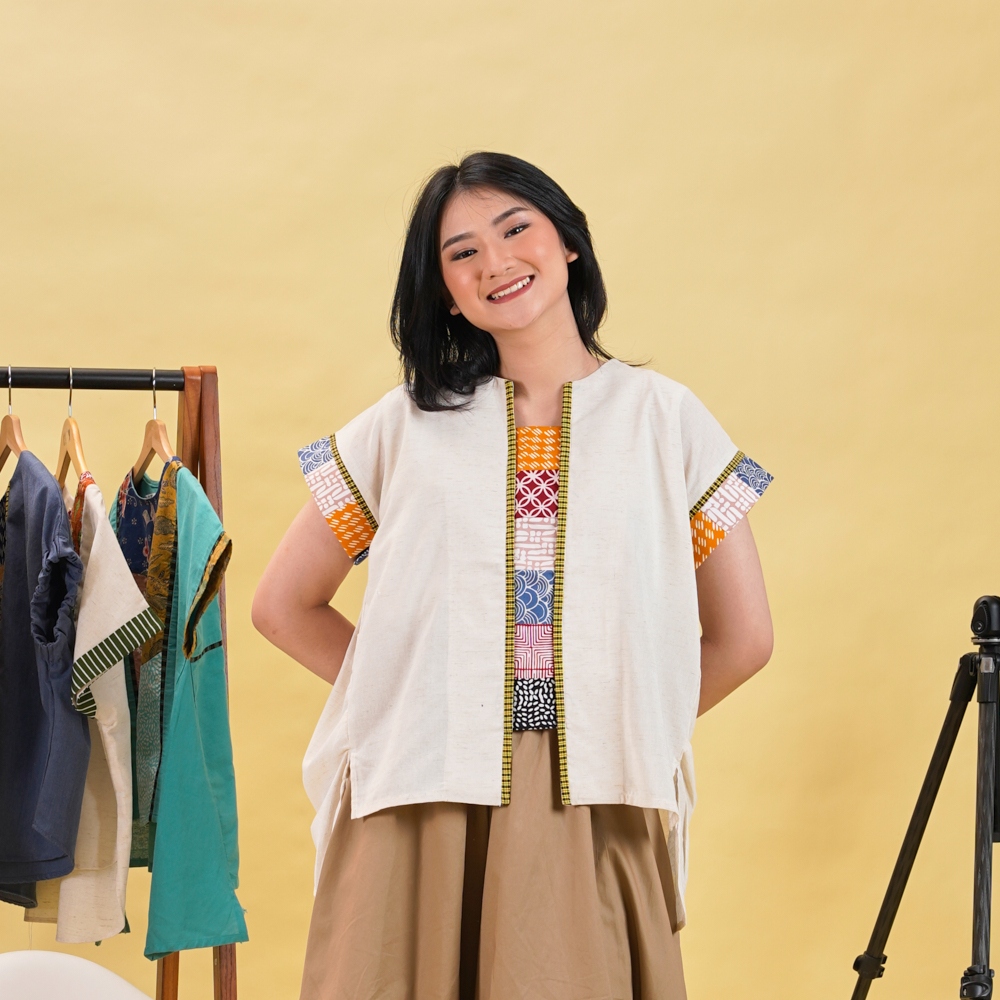 Jual NONA RARA - Barry Short PARTicular PART0056 - Baju Batik Kasual ...