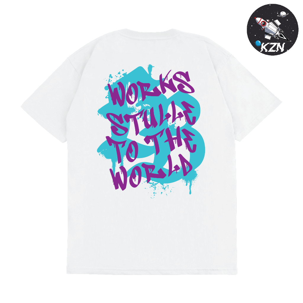 Jual Tshirt Baju JDM Liberty And Walk LBWK Logo Paint | Shopee Indonesia