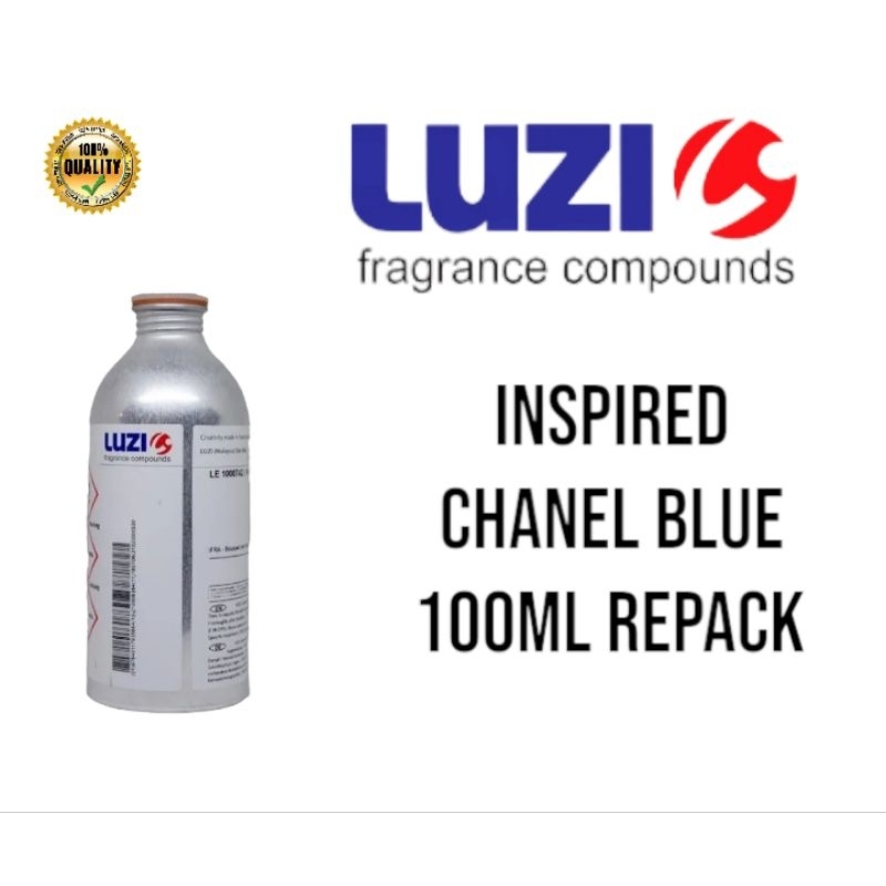 Jual Bibit Parfum The Blue Cnl Inspired By Luzi 100ml | Shopee Indonesia