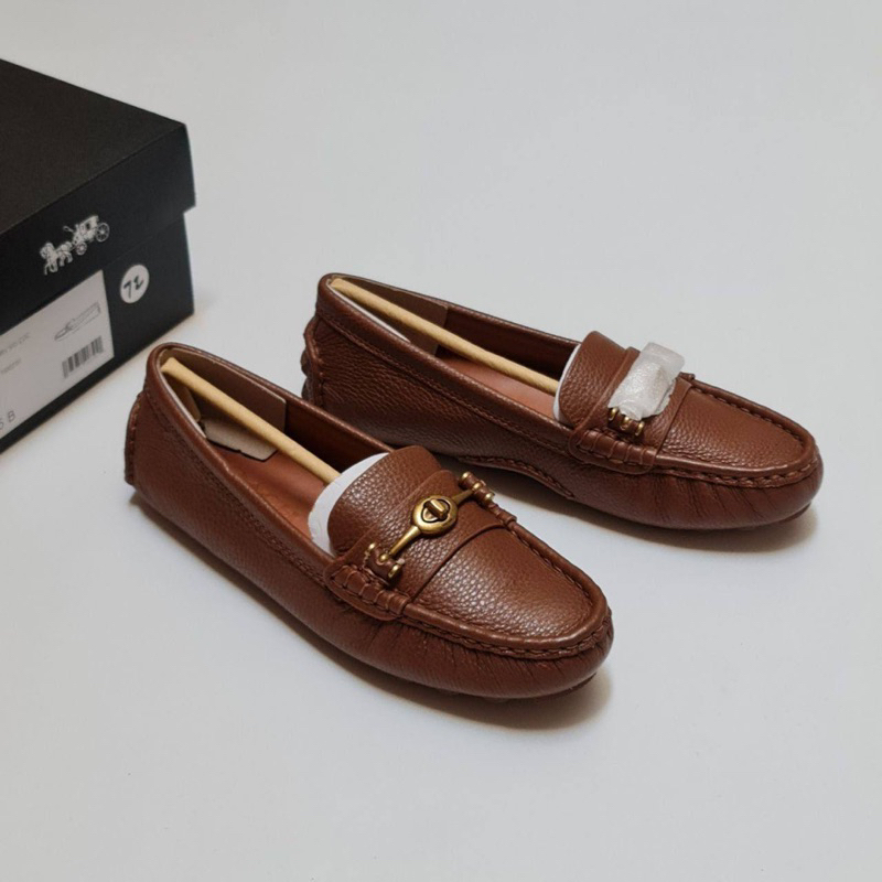 Jual SEPATU BRANDED WANITA ORIGINAL - Coach Crosby Loafers | Shopee ...