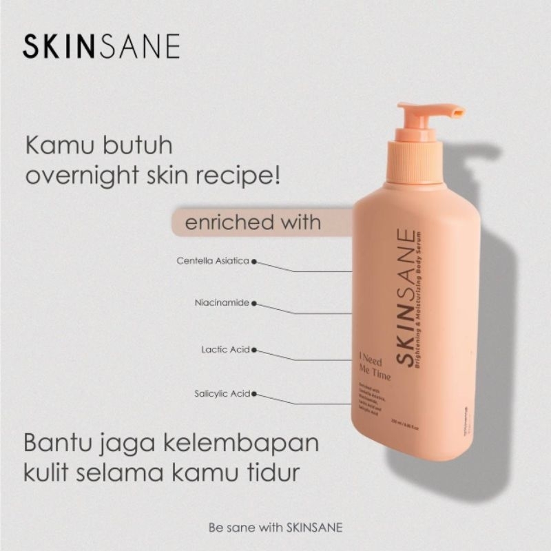 Jual SR12 BodyCare Skinsane Brightening&Moisturizing Body Serum by Omah ...