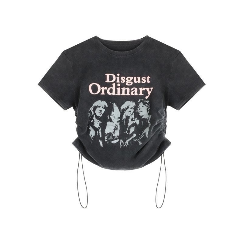 Jual BEARY JEANS BJ143 | T-shirt Summer American Nostalgic Character ...