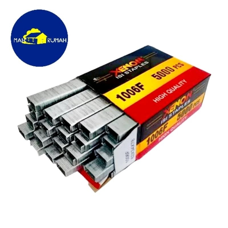 Jual (1kotak) Refill Isi Staples Gun Paku Tembak Stapler Hekter Tacker ...