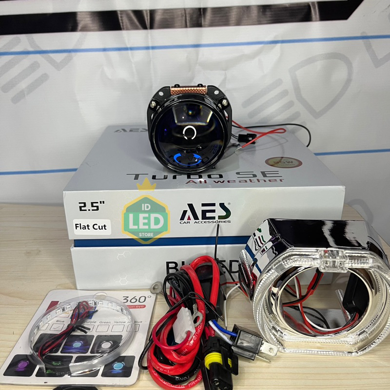 Jual Paket Komplit Biled Aes Turbo All Weather 3 Warna Paket Pnp Biled ...