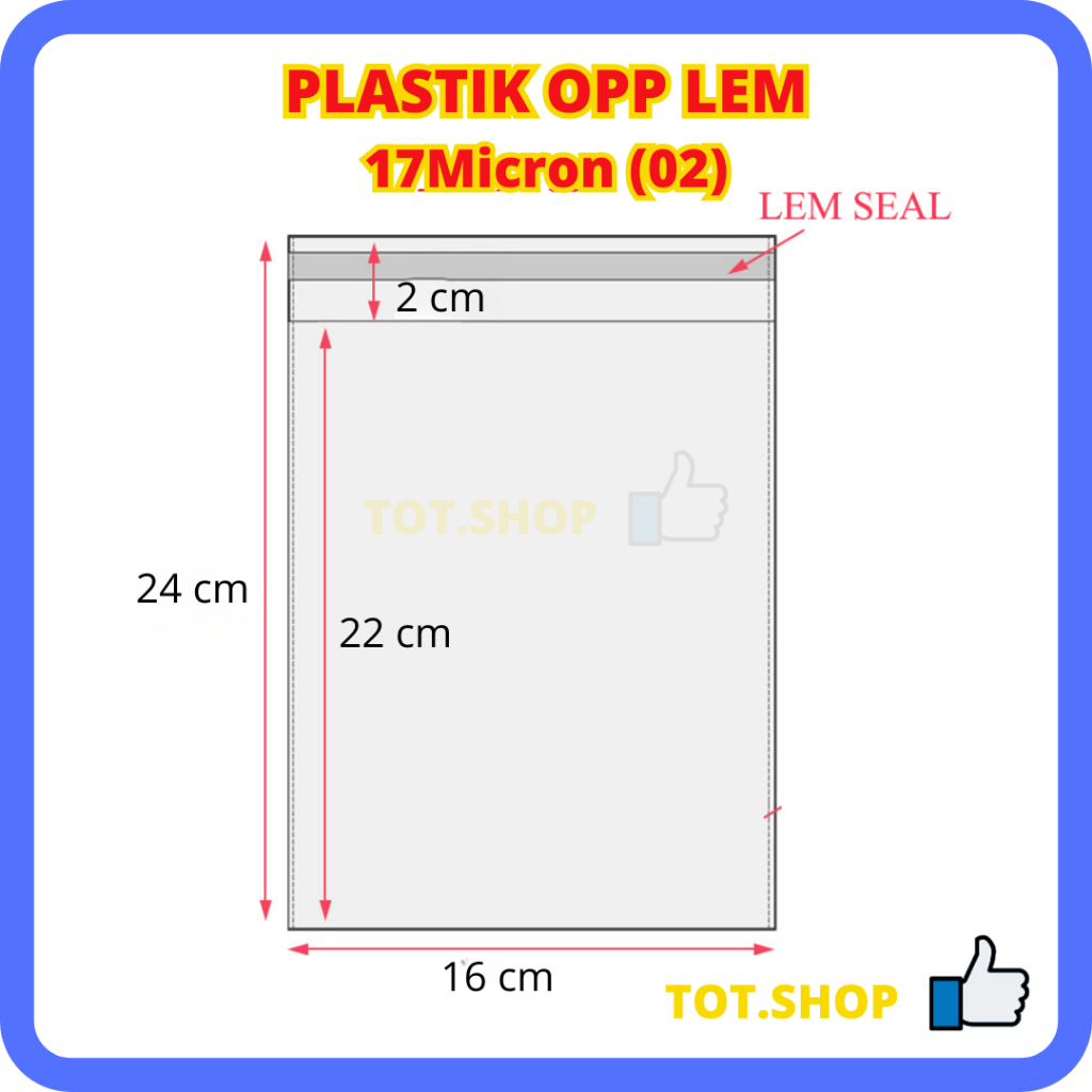 Jual OPP LEM PLASTIK KACA 10x22/11x22/12x22/13x22/14x22/15x22/16x22/17x22 + 2cm lem Bungkus DVD ...