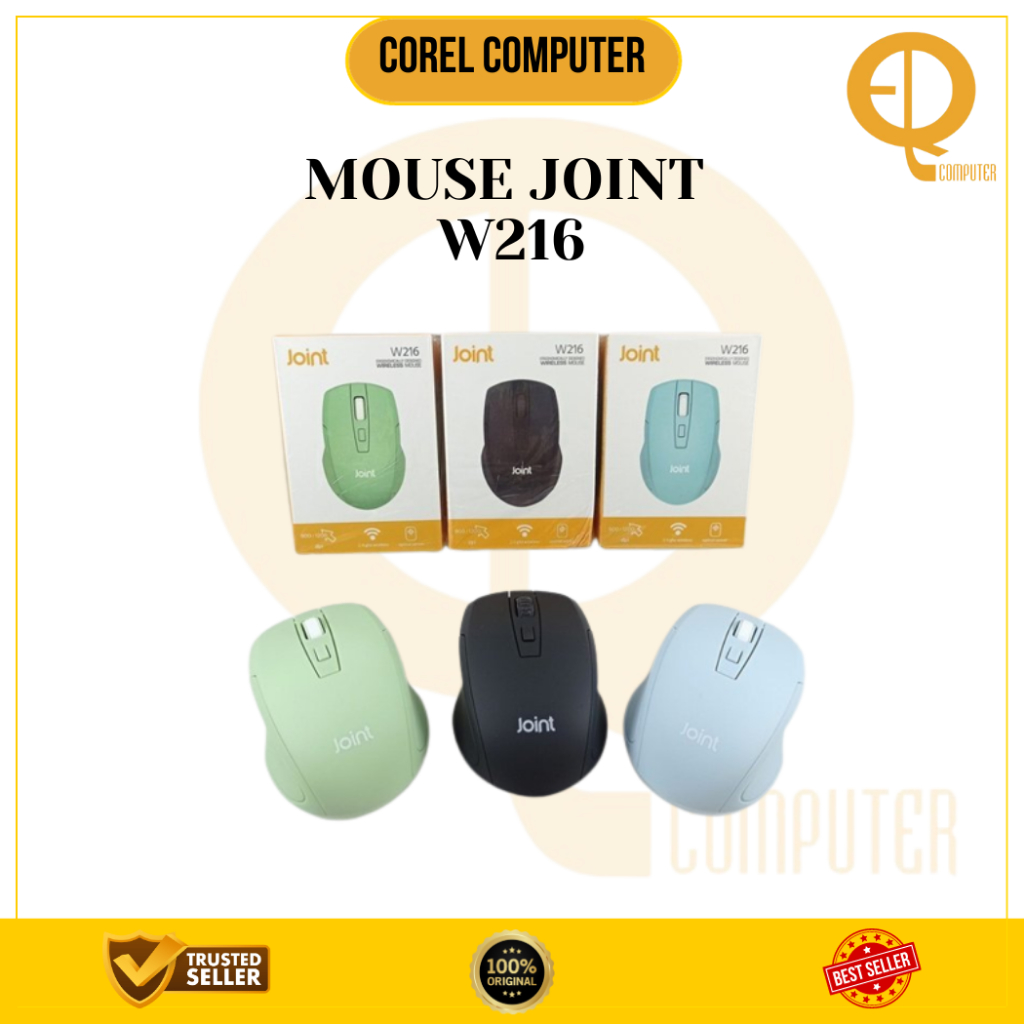 Jual MOUSE JOINT W216 WIRELESS / WIRELESS MOUSE / MOUSE JOINT / MOUSE ...