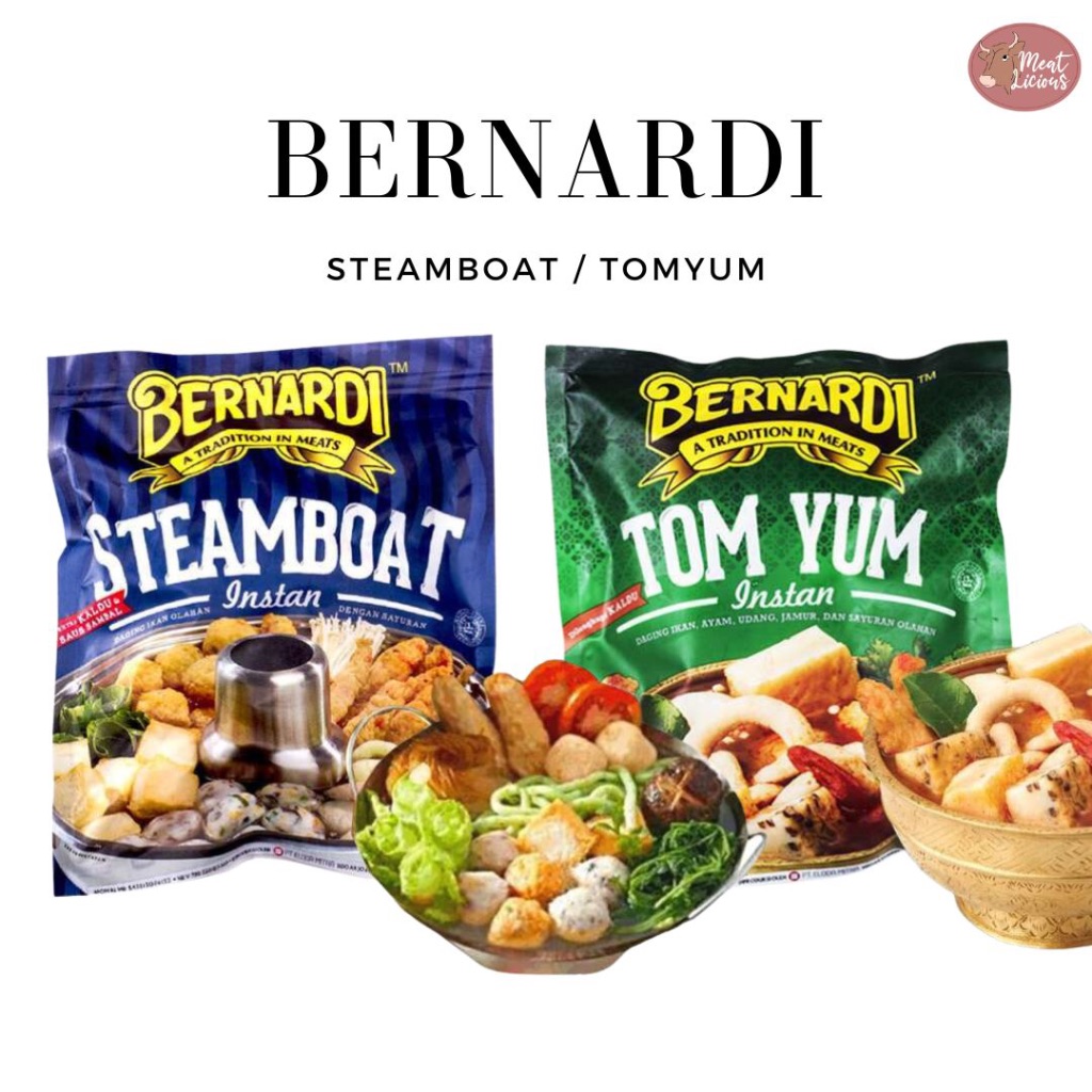 Jual Bernardi Tom Yum / Steamboat Instan 300gr | Shopee Indonesia