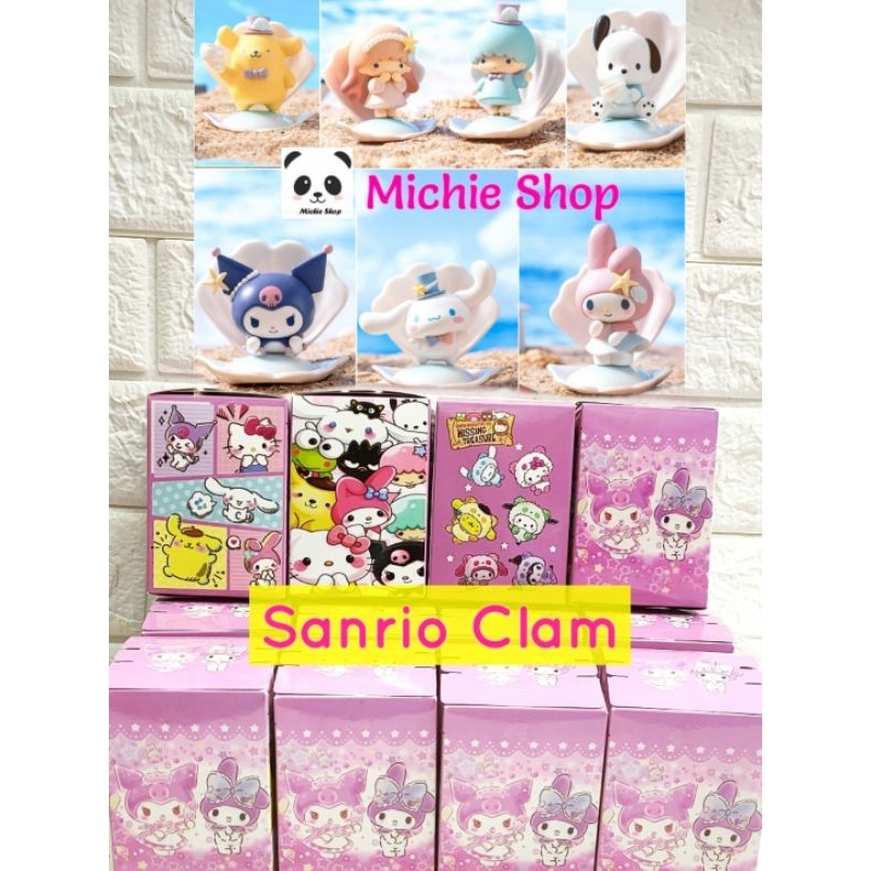 Jual Blind Box Sanrio Random Collection Topper Gifts Doll Hello Kitty Cinnamoroll Kuromi My ...