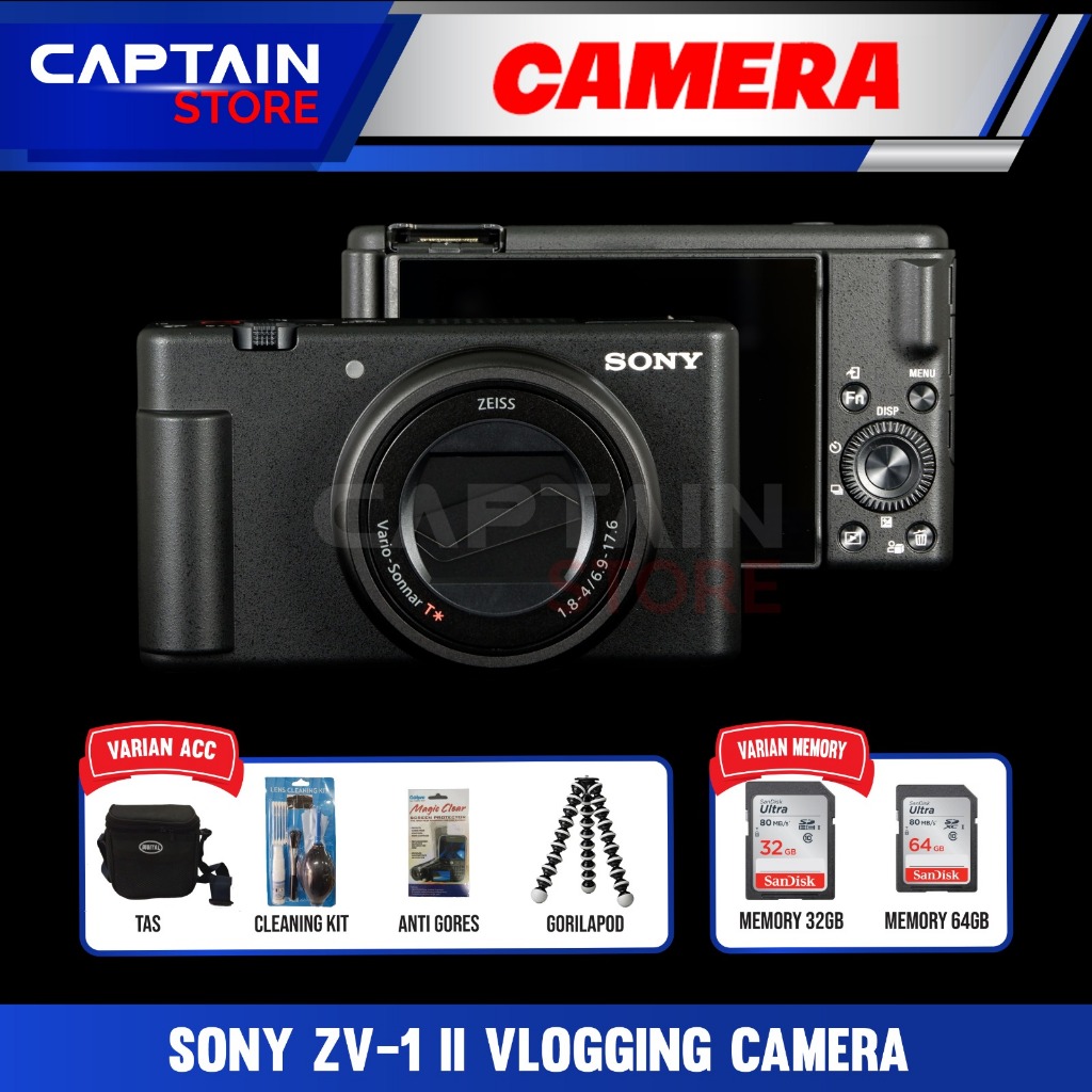 Jual Sony ZV1 II Vlogging Camera - Sony ZV-1 Mark II | Shopee Indonesia