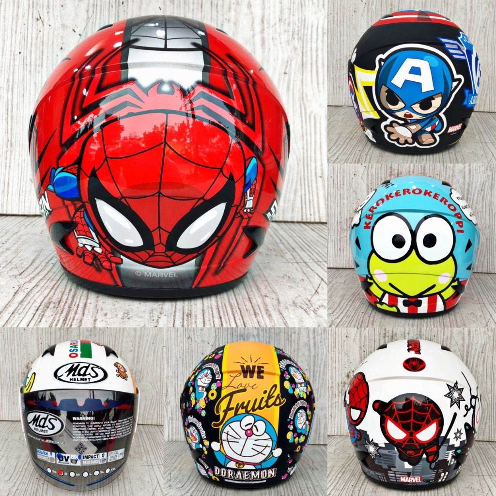 Jual HELM ANAK MDS KARAKTER CEWEK & COWOK | HELM ANAK 3-4 TAHUN ...