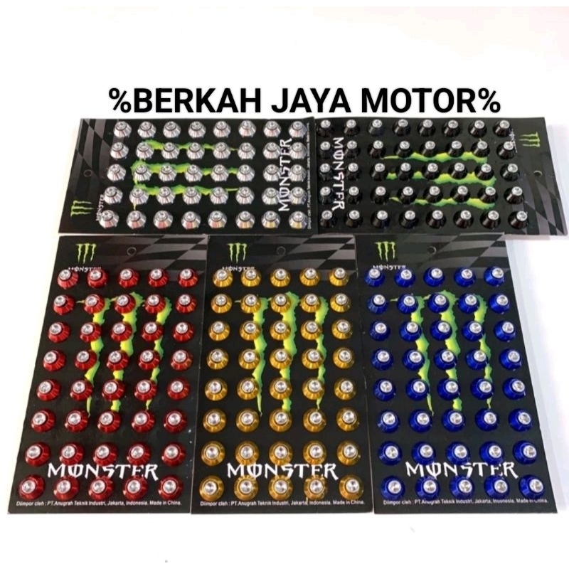 Jual Baut Posh L Baut Ring Monel 10 Baut Kerucut Universal(HARGA PER ...