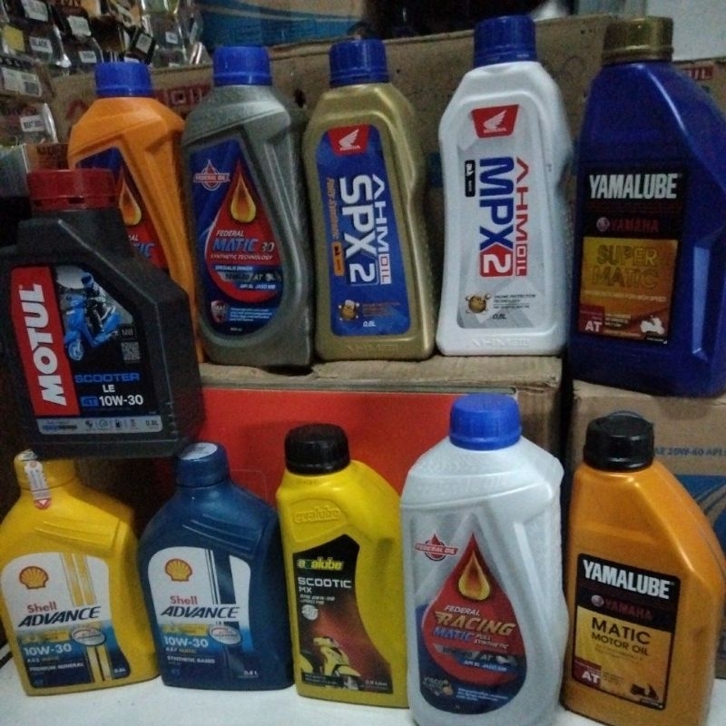 Jual (Oli Mesin & Gardan) OLI MOTOR MATIC/SCOOTER ALL SERIES (PILIH ...