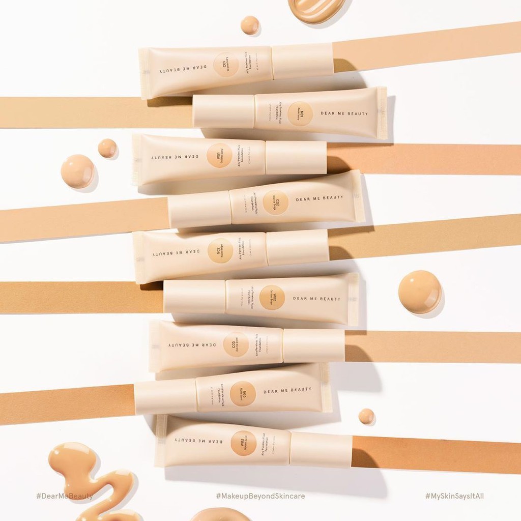 Jual Dear Me Beauty Airy Poreless Fluid Foundation 30GR | Shopee Indonesia