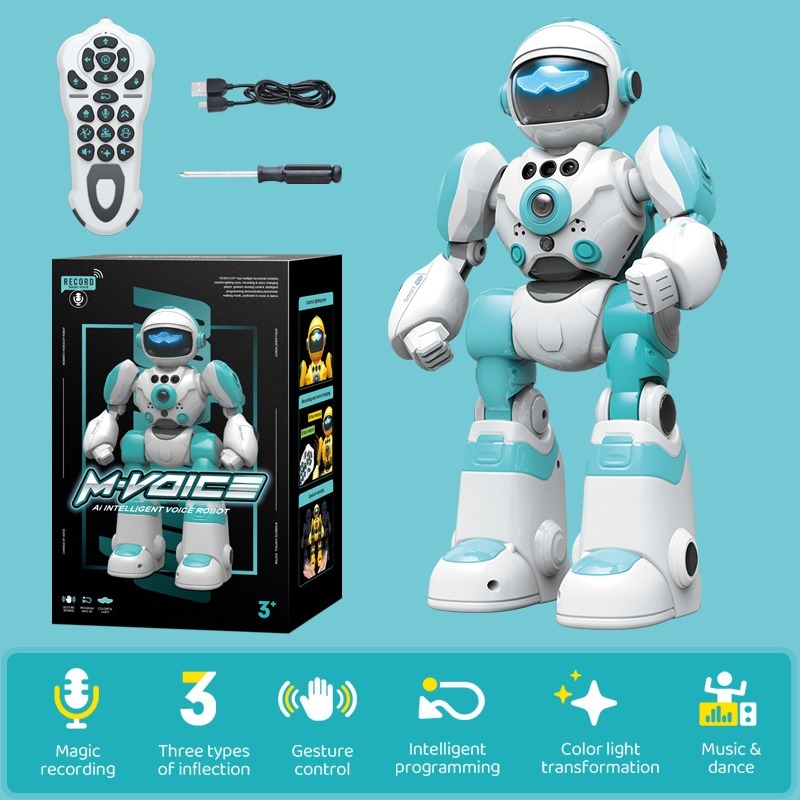 Jual Robot M-Voice Robot Suara Bisa Bicara Edukasi Dan Kreativitas Anak ...