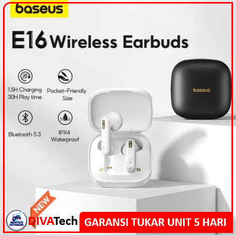Jual BASEUS BOWIE E16 TRUE WIRELESS EARPHONES | Shopee Indonesia