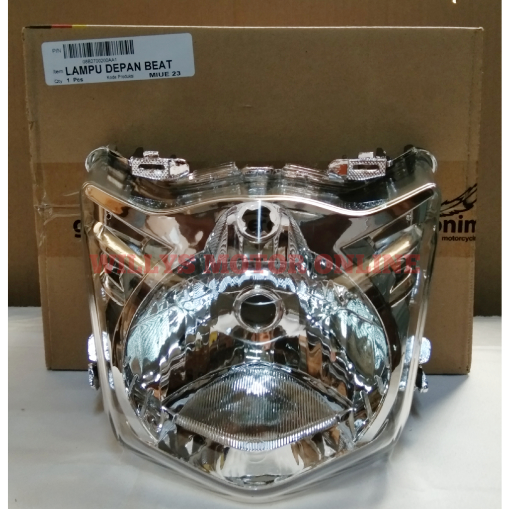 Jual Reflektor Beat Karbu GERONIMO / Refektor Beat Karbu / Lampu Depan ...