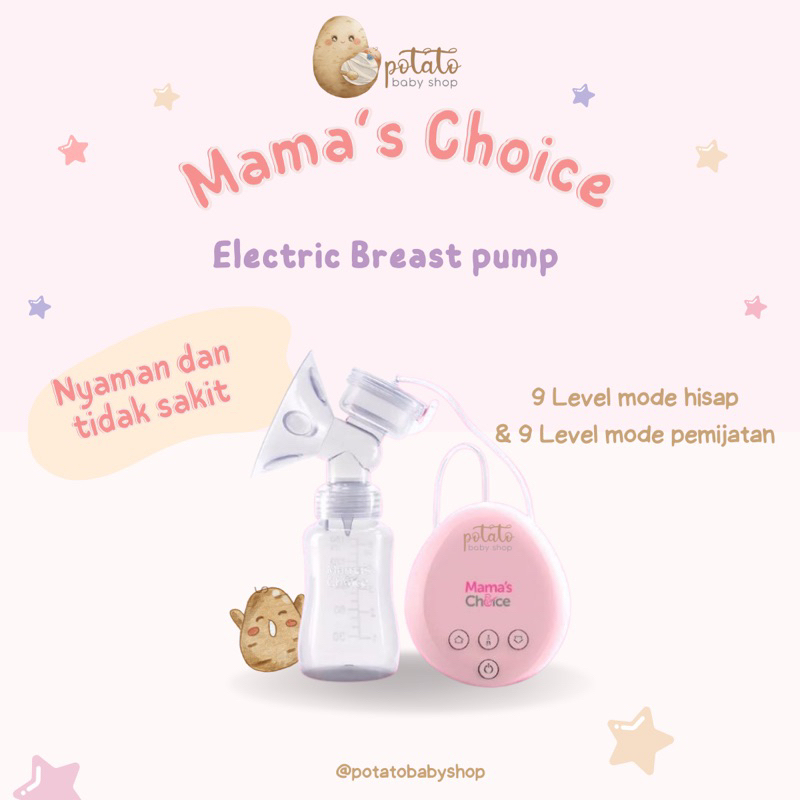 Jual Mama's Choice Electric Breast Pump - Pompa Asi Elektrik Mamas Choice | Shopee Indonesia