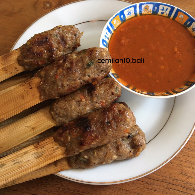 Jual (Dikirim H+1) Sate Lilit Ikan Laut Khas Bali Halal Muslim Haji Isi ...