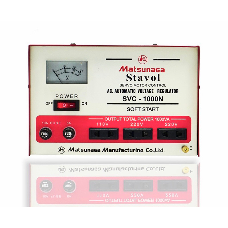 Jual STABILIZER STABILISER STAVOL MATSUNAGA SVC 1000 N 1000N 1000watt 1000w 1000 watt penstabil ...