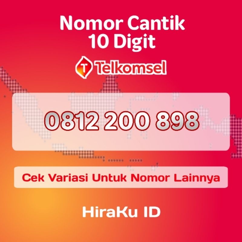 Jual Nomor Cantik telkomsel Simpati 10 Digit | Shopee Indonesia