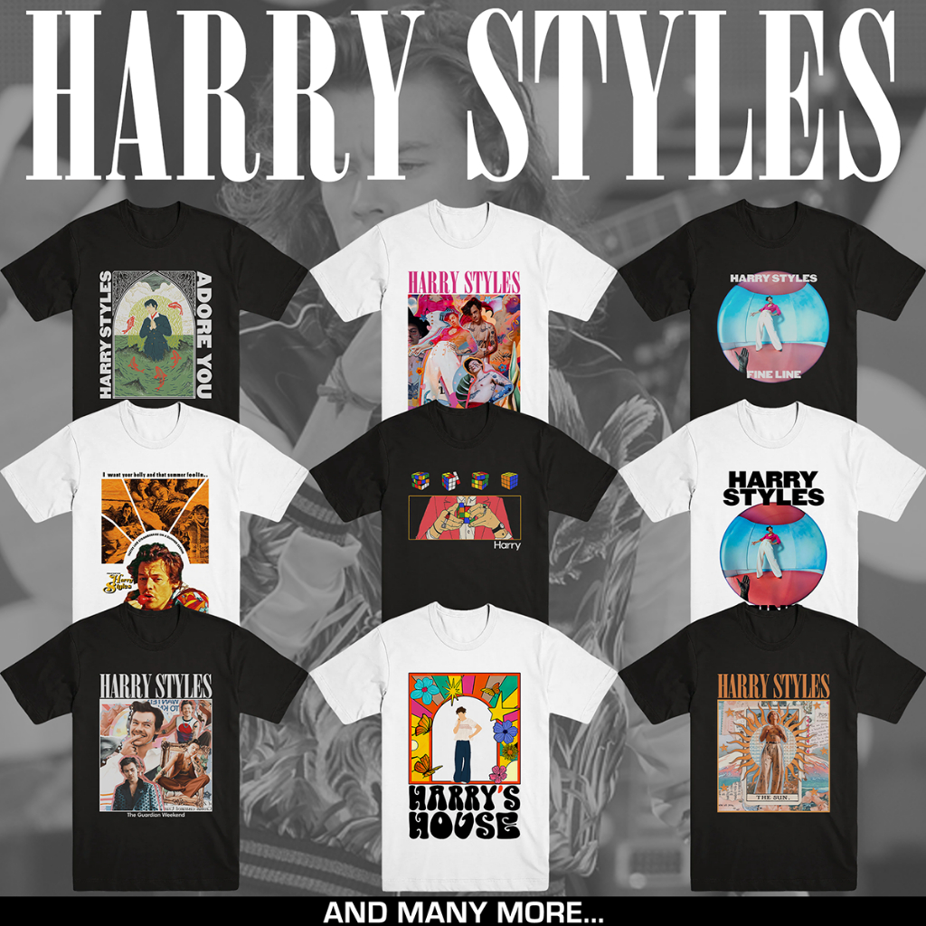 Jual HARRY STYLES - ONE DIRECTION | T-SHIRT MUSIC | MERCHANDISE ...