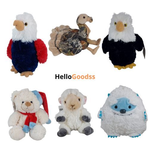 Jual Boneka Binatang Burung Merak Eagle DOmba Sheep Teddy Bear Yeti ...
