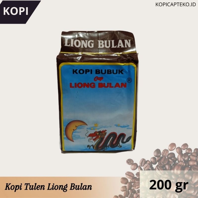 Jual Kopi LIONG BULAN TANPA GULA 200 gr | Shopee Indonesia