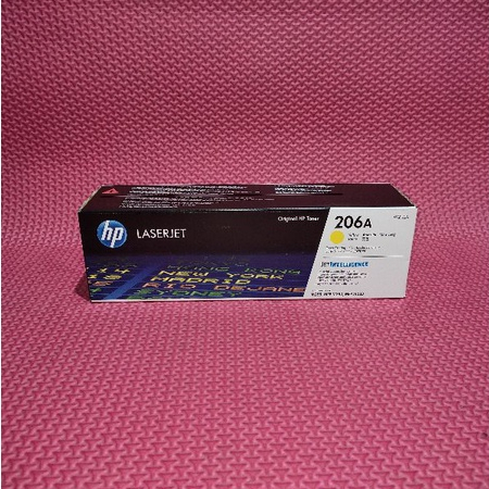 Jual Hp 206a Yellow Laserjet Toner Catridge Original ( w2112a) | Shopee ...