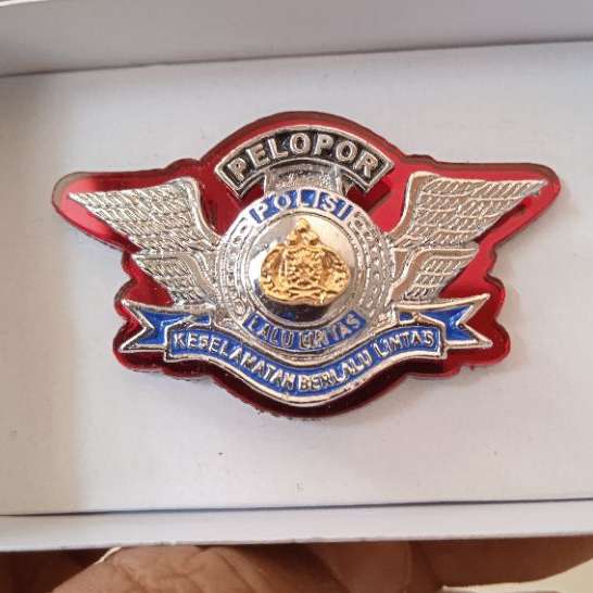 Jual brevet wing pin pelopor lalu lintas dasar akrilik mika | Shopee ...