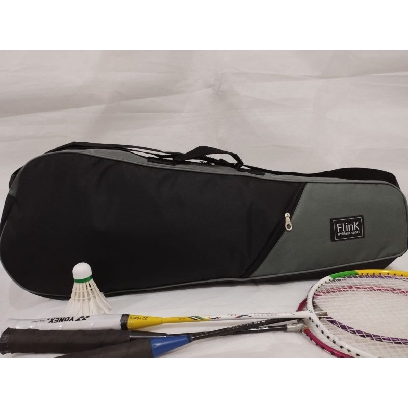 Jual Flink Tas Raket Badminton Bulutangkis Model Slempang Jinjing Bisa ...