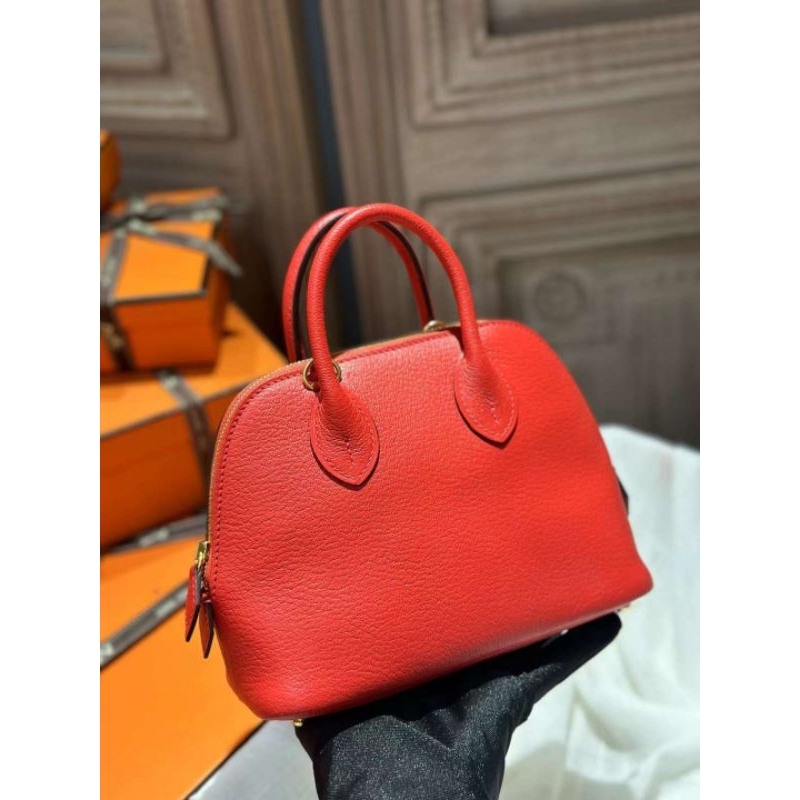 Jual H Bolide S3 Rouge de Coeur GHW Chevre size 18 (Pelunasan) | Shopee ...