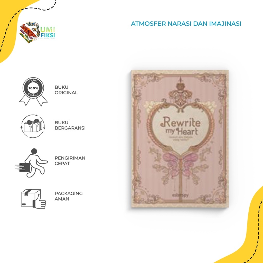 Jual Buku Novel - Rewrite My Heart - Akad x Skuad - Esterspy - Bumifiksi | Shopee Indonesia