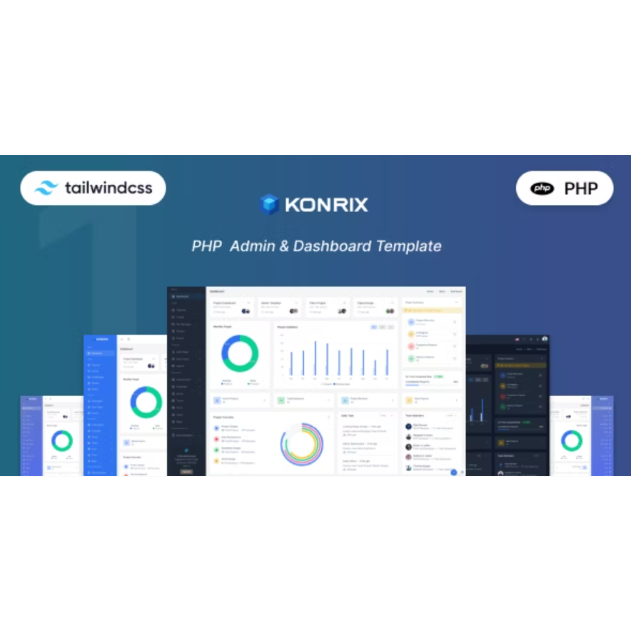 Jual Bootstrap 5 - Konrix Tailwind CSS Admin Dashboard Template (PHP ... Jual Bootstrap 5 - Konrix Tailwind CSS Admin Dashboard Template (PHP ...