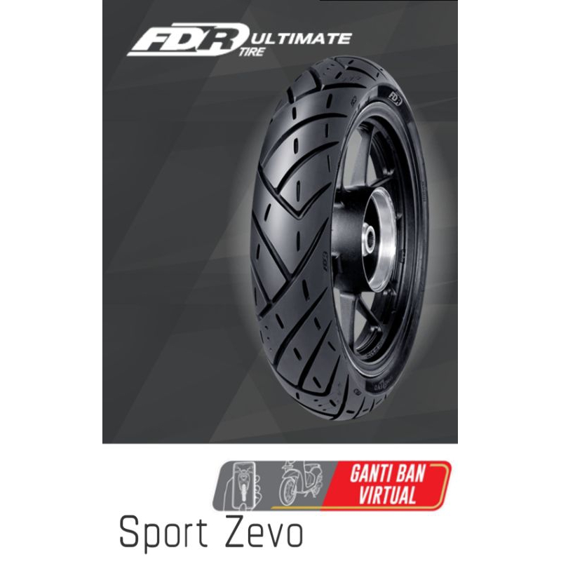 Jual BAN FDR SPORT ZEVO 80/80 90/80 RING 14 TUBELESS | Shopee Indonesia