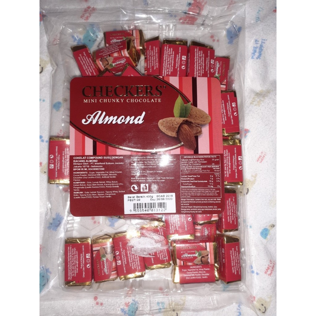 Jual CHECKERS Mini Chunky Chocolate | Shopee Indonesia