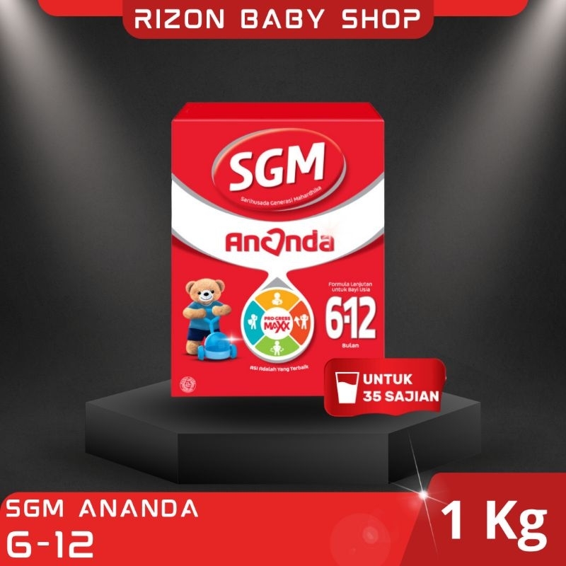 Jual SGM ANANDA 6-12 BULAN 1KG | Shopee Indonesia